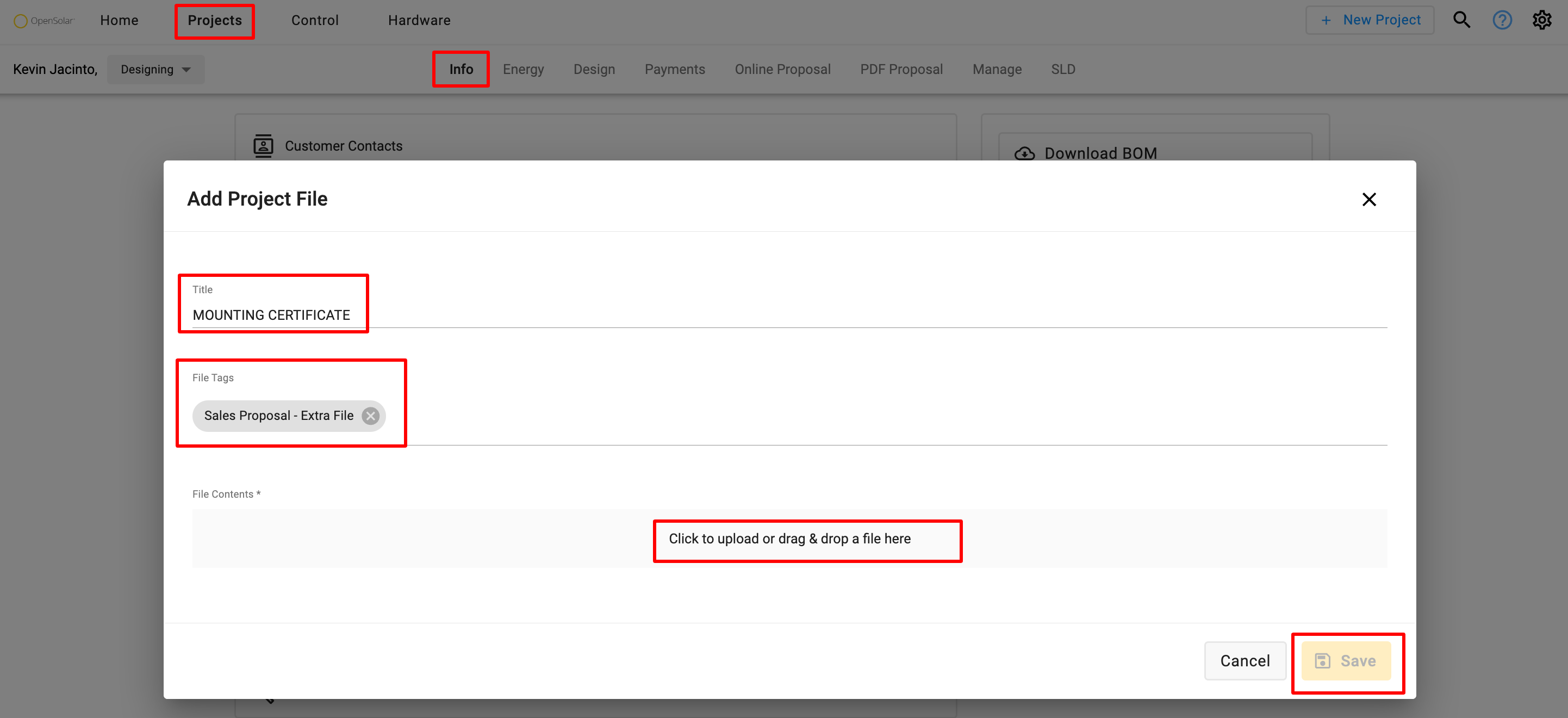 Project Questions – OpenSolar