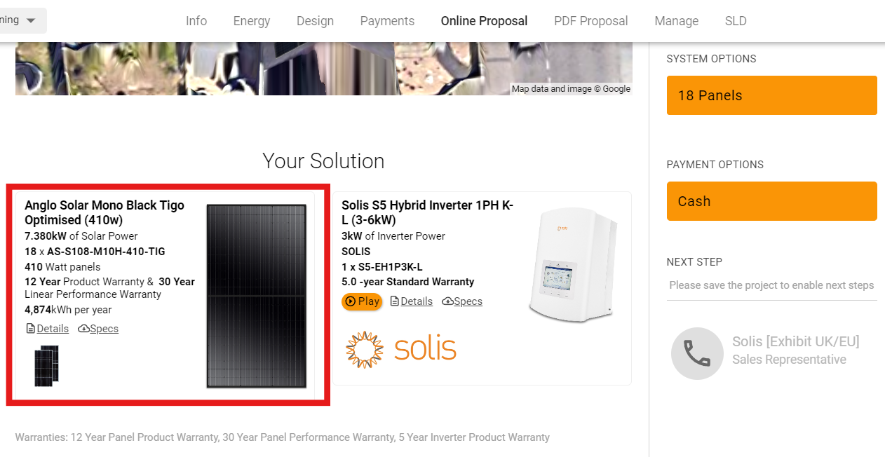 Activating Anglo Solar components – OpenSolar