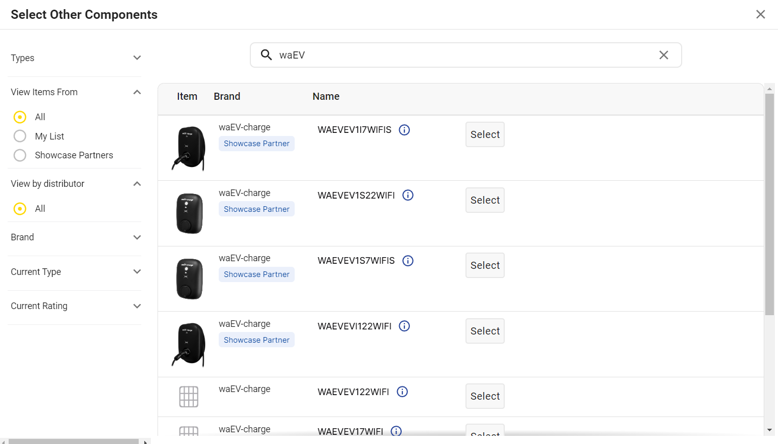 Activating waEV-charge components – OpenSolar