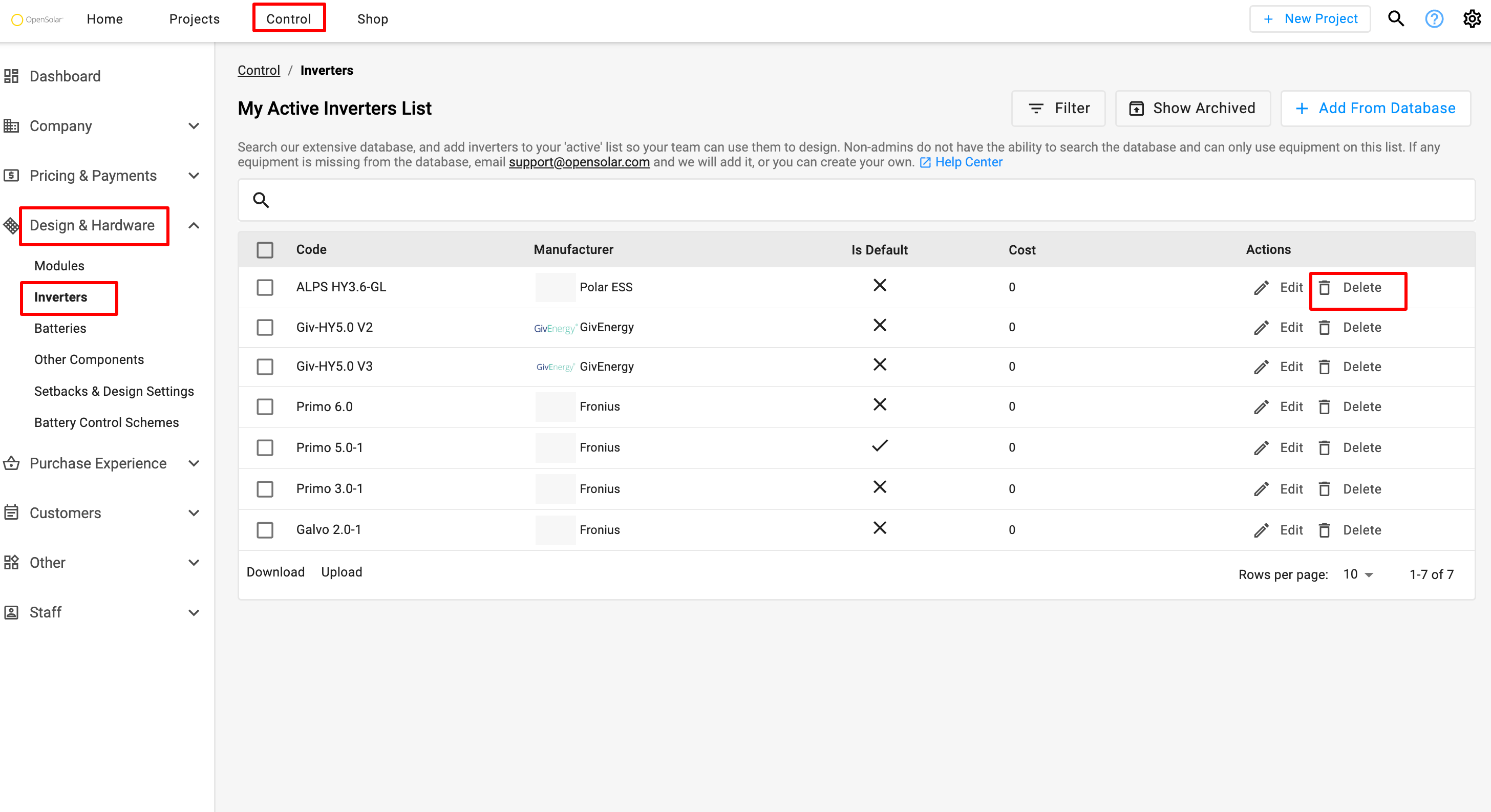 Account Setup Questions – OpenSolar