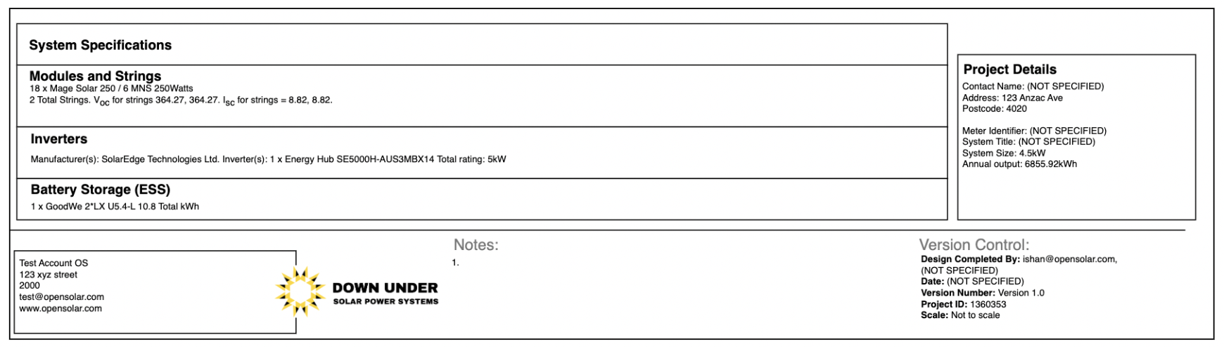How to use the Single Line Diagram (SLDs) – OpenSolar