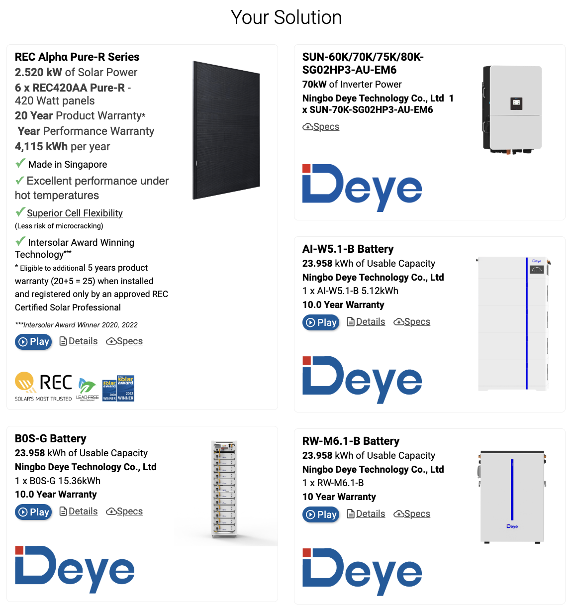 Activating Deye Solar Components – OpenSolar