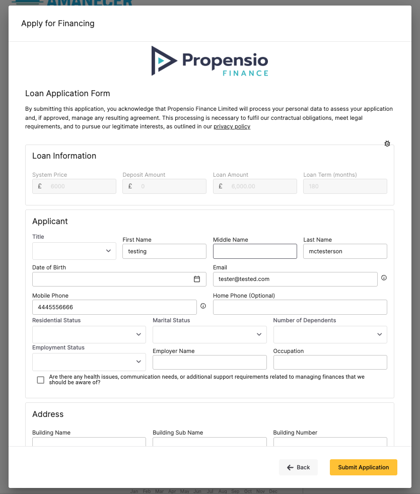 Propensio Finance – OpenSolar