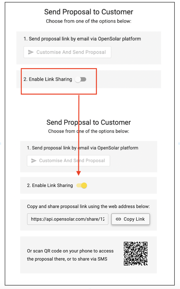 How to use Shareable Proposal Links on OpenSolar – OpenSolar