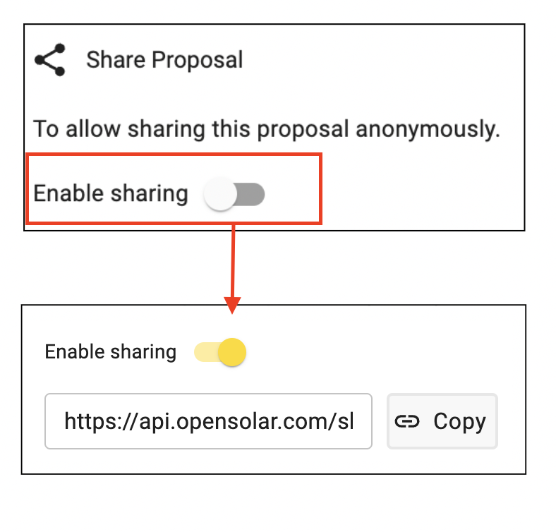 How to use Shareable Proposal Links on OpenSolar – OpenSolar