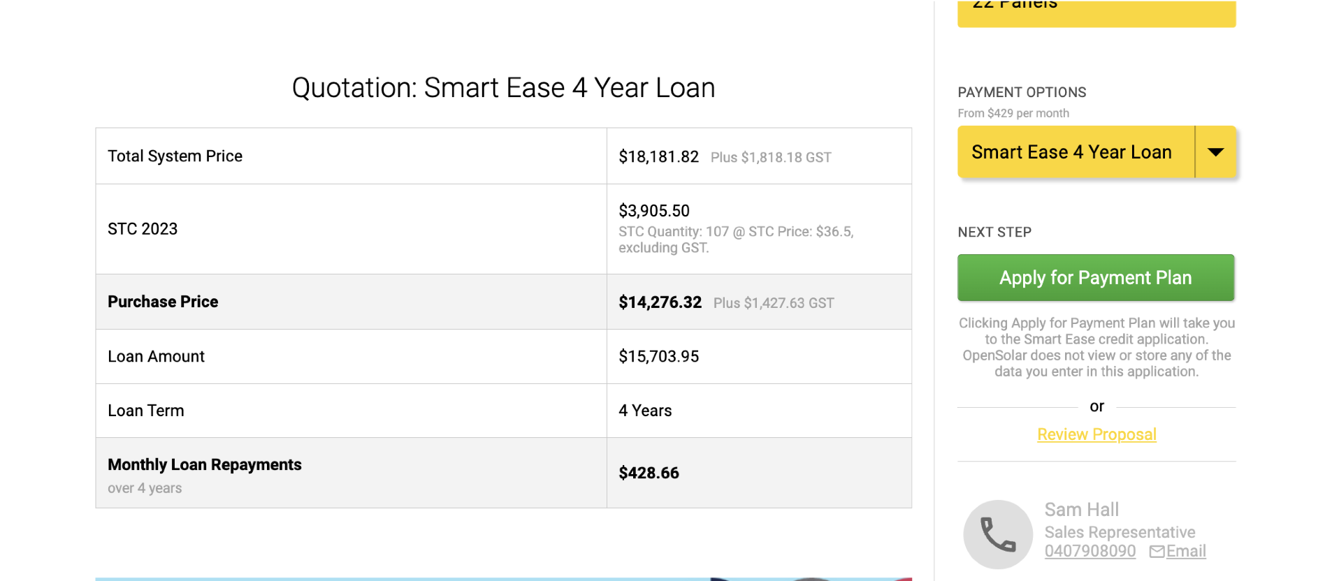 Activating Smart Ease on OpenSolar - Commercial Payment Plan Integration (formerly Energy Ease ...
