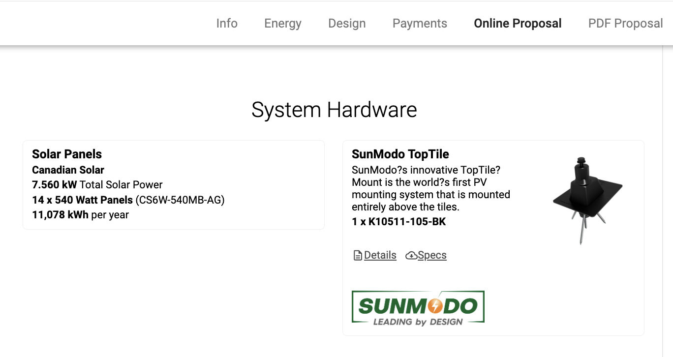 Activating SunModo Components - USA – OpenSolar