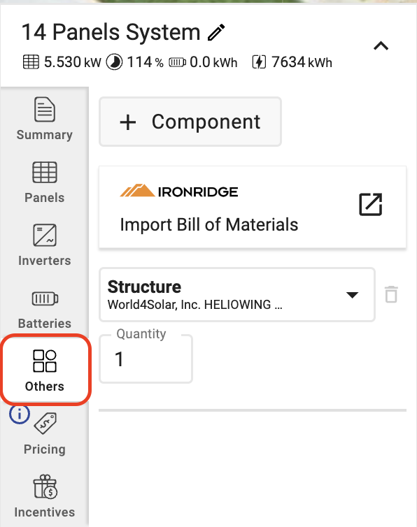Activating World4Solar Components - USA – OpenSolar