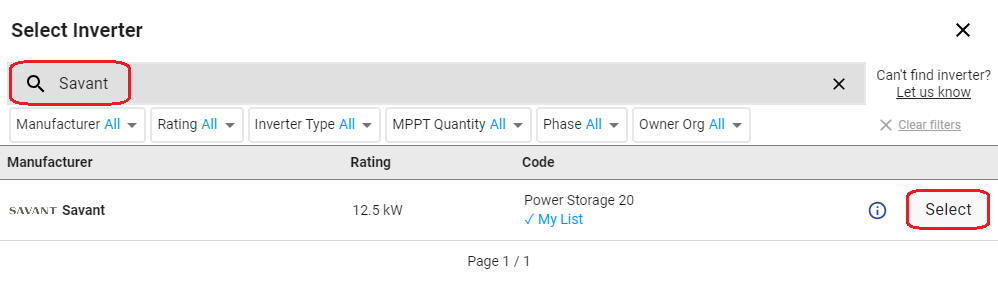 Activating Savant Components – OpenSolar