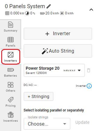 Activating Savant Components – OpenSolar